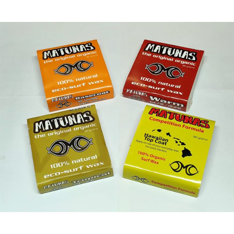 【頭城4Kids衝浪】Matunas Organic Surf Wax 馬圖納斯 有機衝浪蠟塊 有機衝浪板防滑蠟 | 蝦皮購物