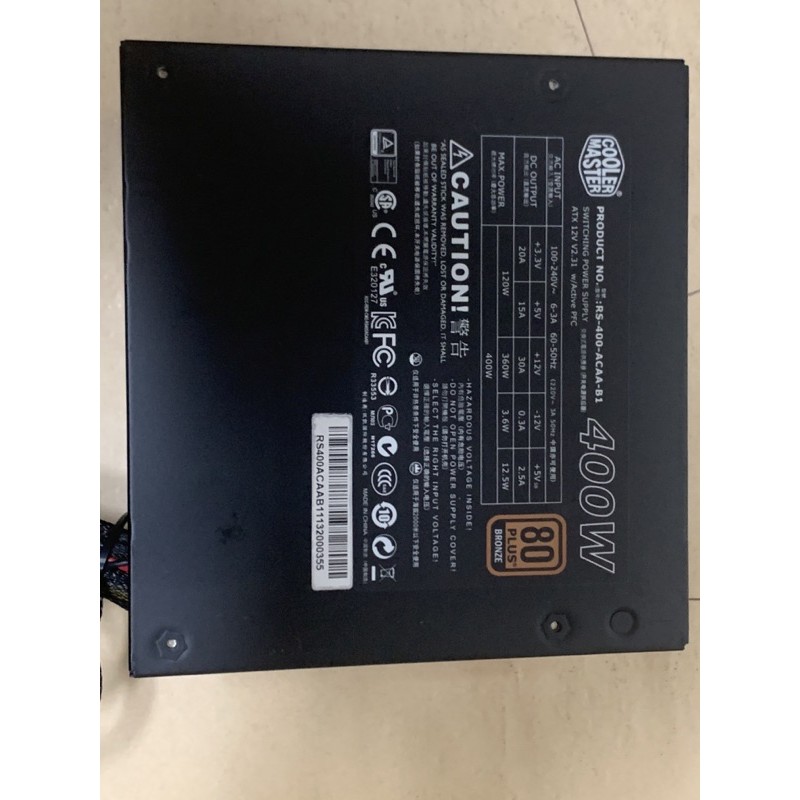 COOLER MASTER 酷碼 GXII 400W 電源供應器 | 蝦皮購物