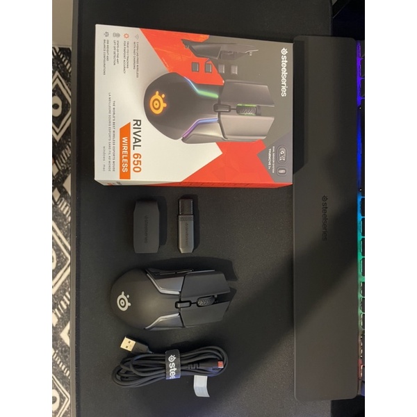 Steelseries Rival 650 Wireless 9.5新（無線版） | 蝦皮購物