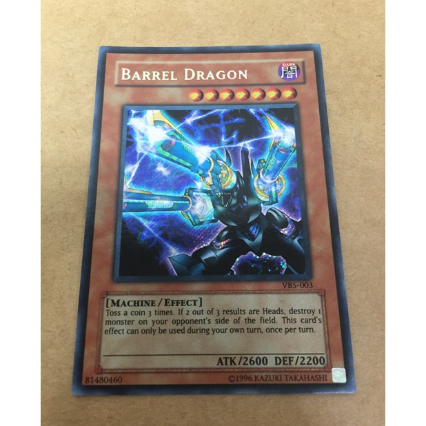 遊戲王 亞英 VB5-003 左輪槍龍 斜鑽 卡片 | 蝦皮購物