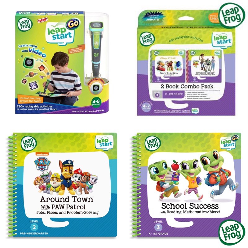 Leapfrog Leapstart go點讀筆 1筆+4書組合（限定賣場） | 蝦皮購物