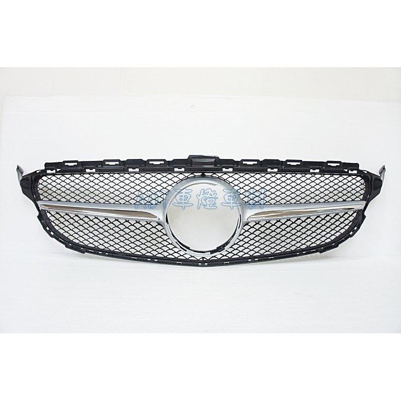 ~~ADT.車材.車材~~BENZ W205 S205 C63式樣 亮黑 單線網狀 水箱護罩 $3500 台灣巨林製造 | 蝦皮購物