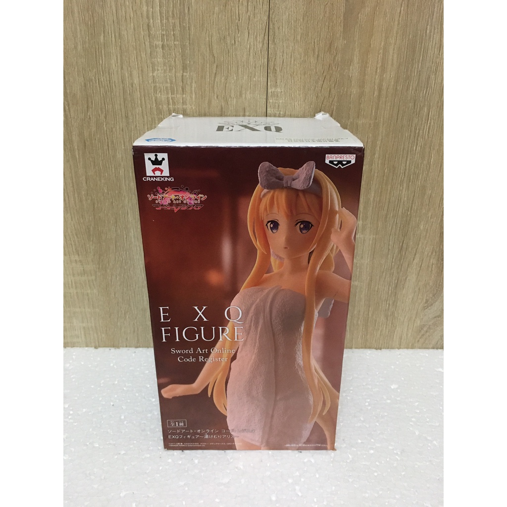 《全新未拆》代理 刀劍神域 SAO EXQ Figure 愛麗絲 可脫 浴袍 浴巾 浴衣 泡湯 公仔 模型 景品 | 蝦皮購物
