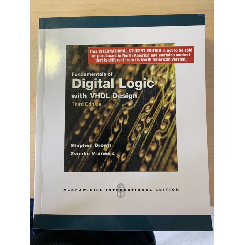 Fundamentals of Digital Logic with VHDL Design 3/e | 蝦皮購物