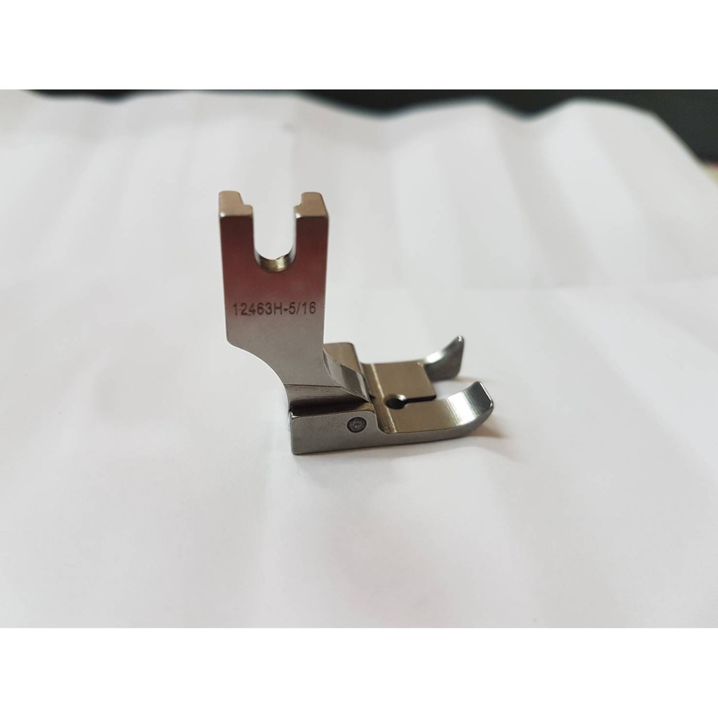 PESUN 鐵製精品 工業用 縫紉機 平車 仿工業用 固定式擋邊 壓腳 右邊 12463H 5/16 壓腳 | 蝦皮購物