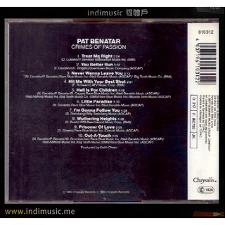//個體戶唱片行// Pat Benatar (AOR, Arena Rock, Hard Rock) | 蝦皮購物
