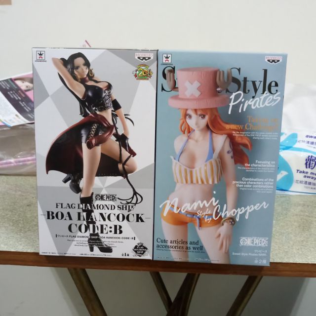 代理版 海賊王 景品 FDS 女帝 CODE:B&SSP 娜美 喬巴Ver. B款 兩款合售(特價) | 蝦皮購物