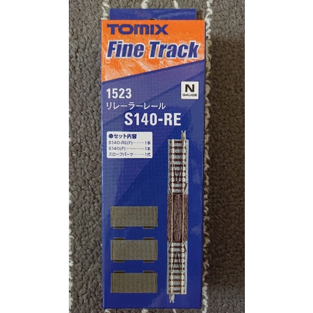 TOMIX 1523 脫軌車輪回復軌道S140-RE(F) N規鐵道直線線路模型 | 蝦皮購物
