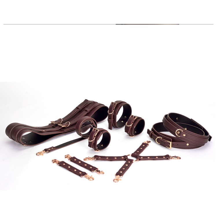 【花花18禁情趣BDSM】SM束腰大腿環捆綁情趣套裝 項圈手銬 狗奴K9 束縛調教 KINKY刑具 | 蝦皮購物