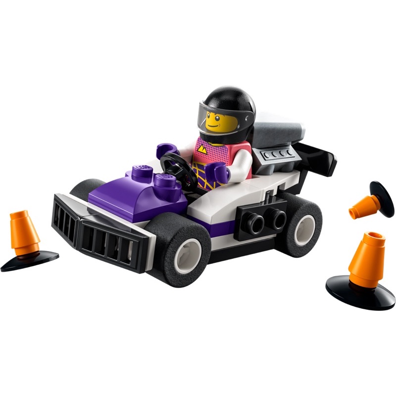 [大園拼哥] 樂高 袋裝 LEGO 30589 Go Kart Racer 卡丁車 | 蝦皮購物