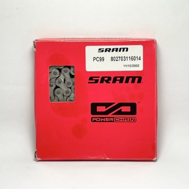 WScycle ] 經典 SRAM PC99 9速輕量強力鏈條114目 含快扣 公路車 登山車 各式變速自行車*全新品* | 蝦皮購物