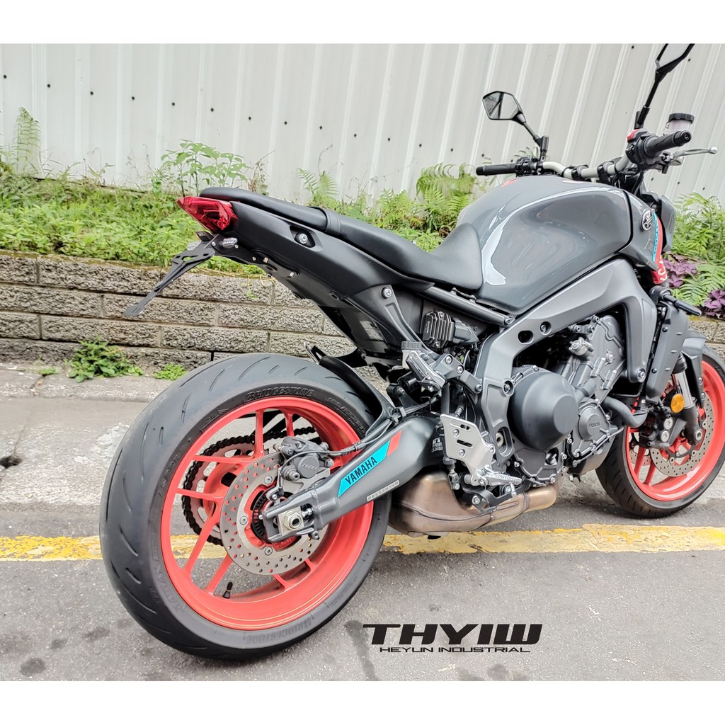 THYIW 赫允工業 HY YAMAHA MT09 MT-09 21-23年高強度 短牌架 牌架 後牌架 全收線式牌架 | 蝦皮購物