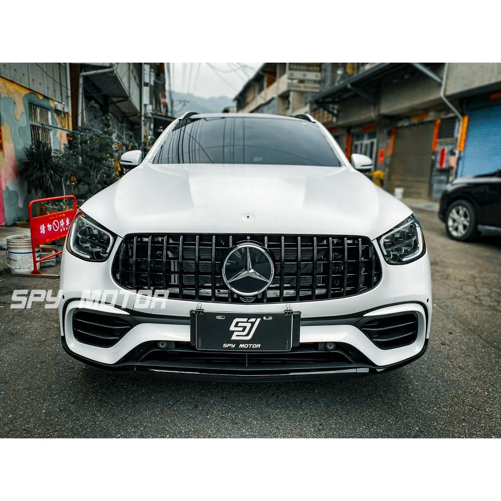 【SPY MOTOR】Benz W253 LCI GLC63前保桿總成 GT水箱罩 前輪弧 PP材質 | 蝦皮購物