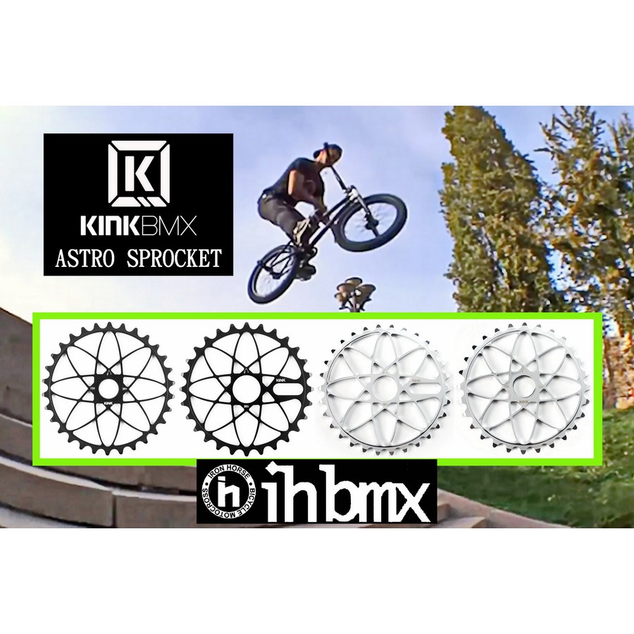 [I.H BMX] KINK ASTRO 鉻鉬鋼齒盤 25T特技腳踏車 | 蝦皮購物