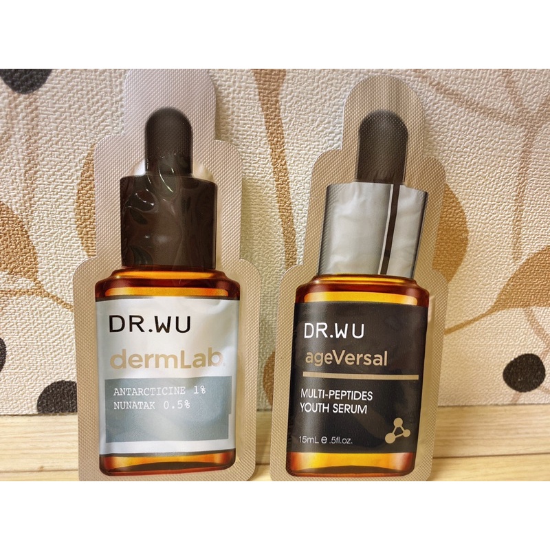 DR.Wu超逆齡修復組合/一組5款體驗包/各2ml | 蝦皮購物