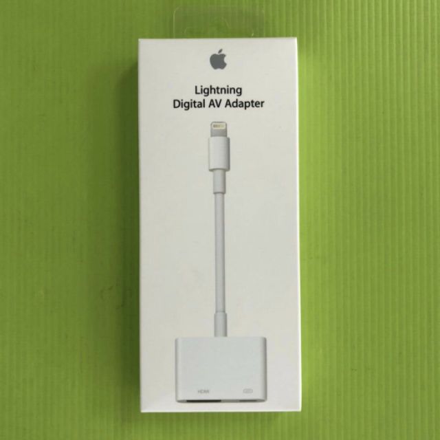 Apple 原廠 Lightning Digital AV 轉接器 Adapter 影音轉接器 iphone轉HDMI | 蝦皮購物