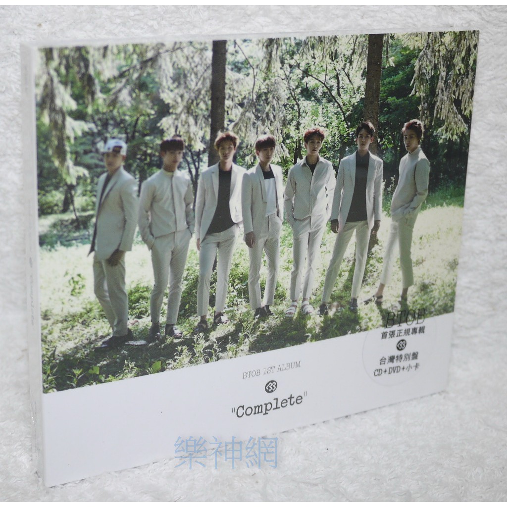 BTOB Complete 首張正規專輯【台版CD+DVD+小卡 台灣特別盤】全新 | 蝦皮購物