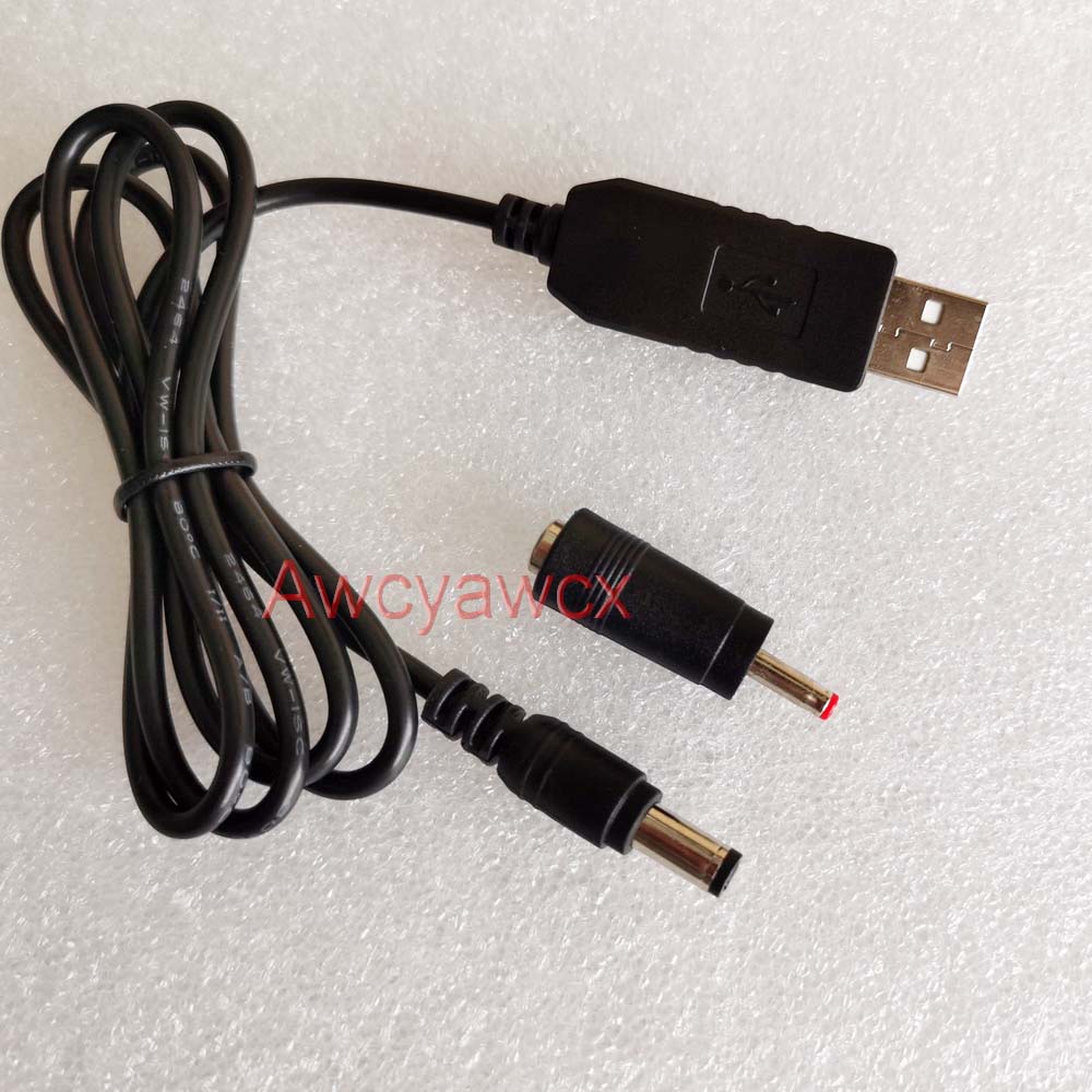 USB DC 升壓轉換器電纜 5V 至 9V 12V 變壓器電源充電器 5.5mm 4.0mm 1.7mm 3.5mm | 蝦皮購物