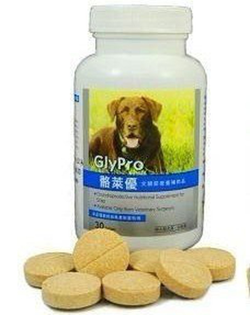 *☆╮艾咪寵物精品╭☆ * 寵特寶 GlyPro 骼萊優 中大型犬用30錠/瓶(原舒骼健)公司貨 | 蝦皮購物