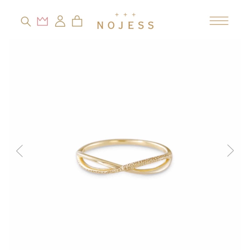 （售出）nojess交叉戒#11 | 蝦皮購物