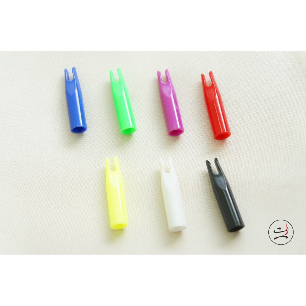 【弓城弓箭館】SURPASS OVER NOCK 箭尾 6mm外套箭尾 箭尾 外套尾 玻纖箭 混碳箭 碳箭 | 蝦皮購物