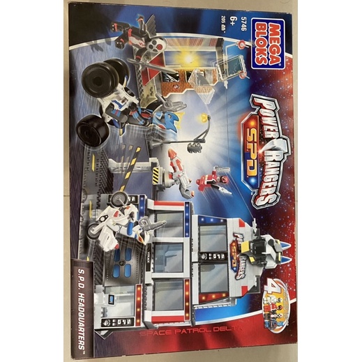 Mega bloks 特搜戰隊 spd總部 power rangers | 蝦皮購物
