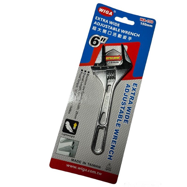 WIGA 強力型 薄型大開口 薄型活動板手 WA-150 WA-200 WA-250 WA-300 台灣製 | 蝦皮購物