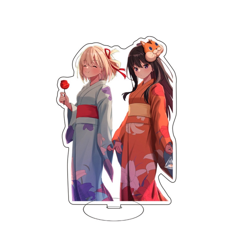 Tmdbyx 新動漫 Lycoris Recoil Inoue Takina Senzoku Tetsuya 人形支架亞 | 蝦皮購物