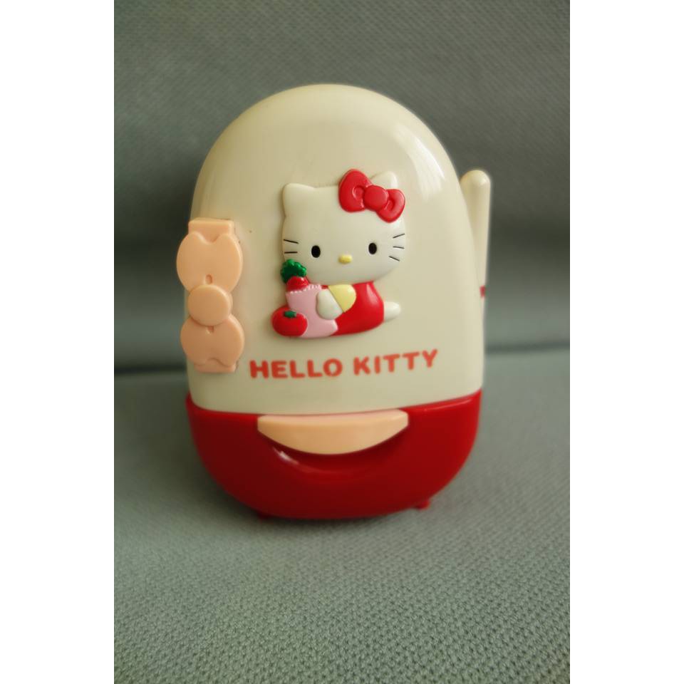 二手 絕版 PINOCCHIO HELLO KITTY 凱蒂貓 冰箱 有音樂 迷你冰箱玩具 | 蝦皮購物