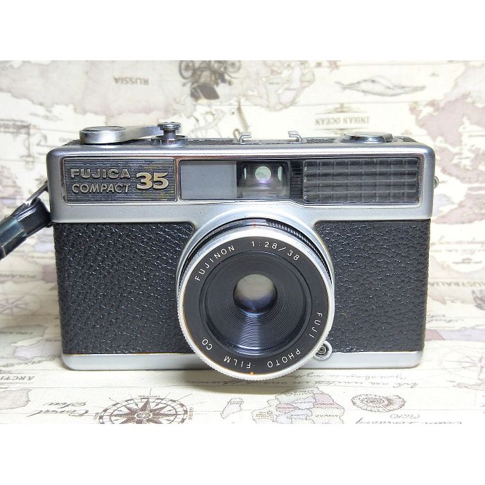 【跳蚤小舖子】 New Fujica Compact 35 / Fujinon 38/2.8 街拍輕巧底片相機 | 蝦皮購物