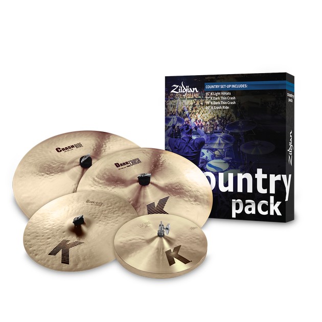 【鼓的樂器】Zildjian 銅鈸 K0801C｜爵士鼓 K Zildjian Country Cymbal Pack | 蝦皮購物