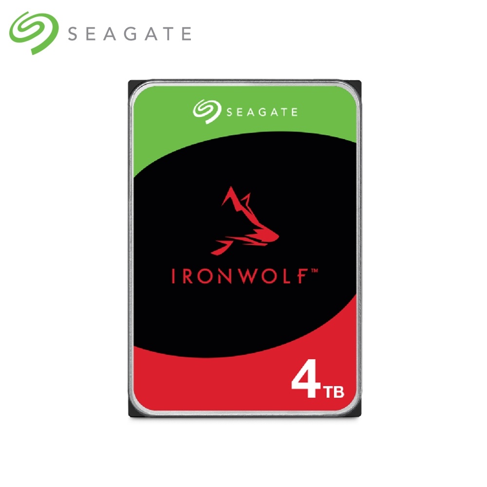 全新Seagate 希捷 4TB (ST4000VN006) NAS碟(那嘶狼)盒裝/ST6000VN/ST8000VN | 蝦皮購物