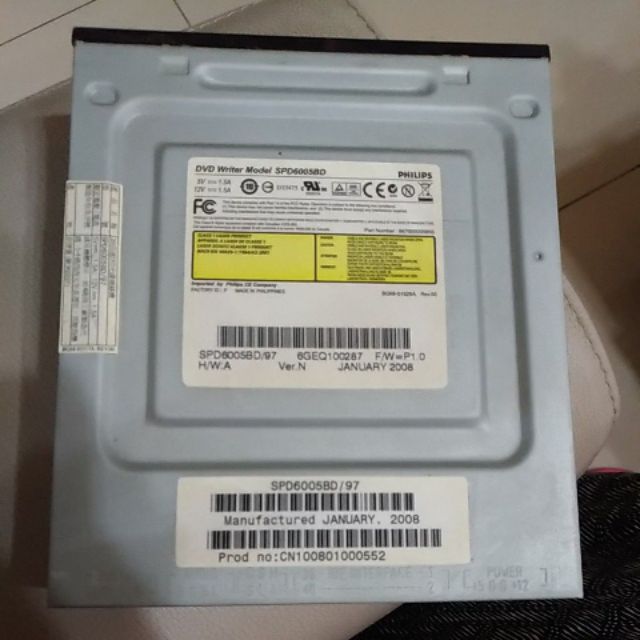 Philips dvd writer 20x飛利浦 DVD讀寫器 光碟機 燒錄器 | 蝦皮購物