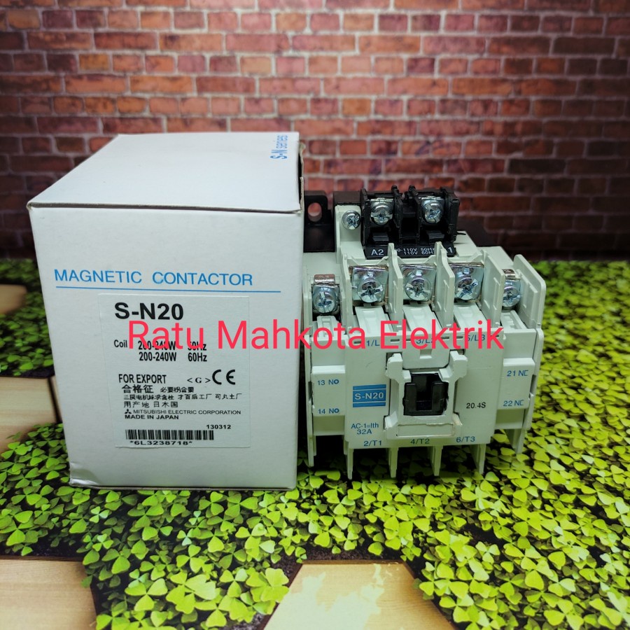 MITSUBISHI 三菱 S-N20 SN-20 SN 20 SN20 接觸器 | 蝦皮購物