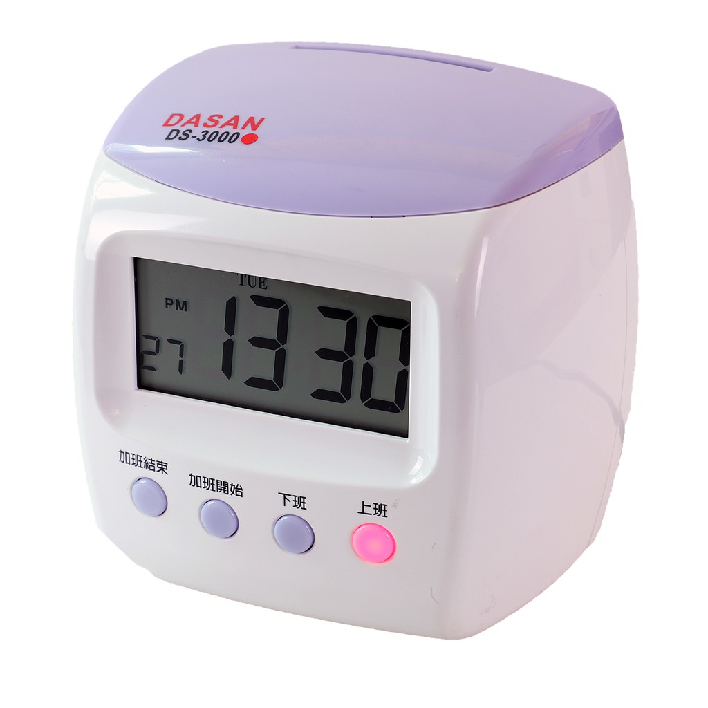 DASAN DS-3000 四欄位打卡鐘 同優美卡片台灣製造體積小 | 蝦皮購物