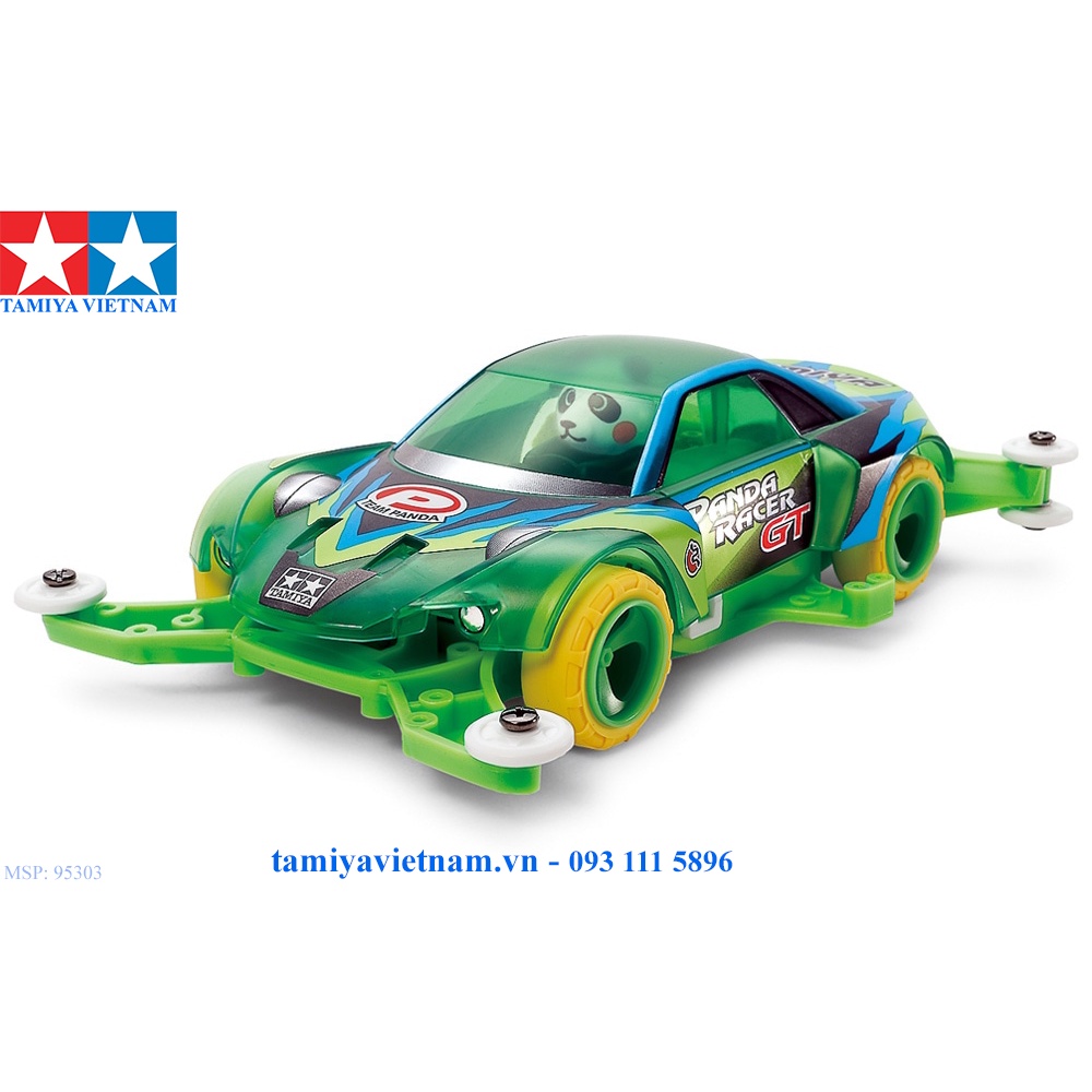 【田宮】95303 MINI 4WD PANDA RACER GT 電池供電拼裝賽車模型 | 蝦皮購物