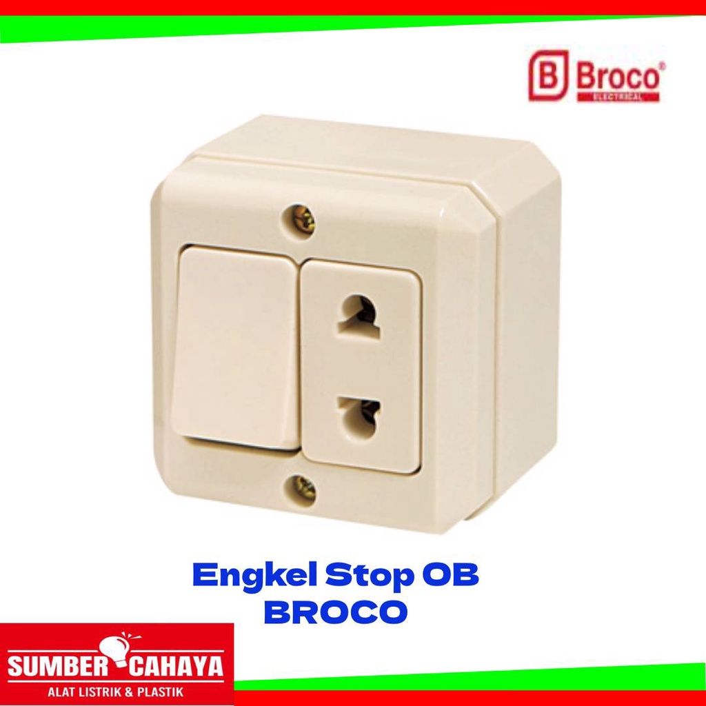 Broco Switch+STOP OB STOP 接觸開關腳踝開關 BROCO STOP OB BROCO 開關牆壁開 | 蝦皮購物