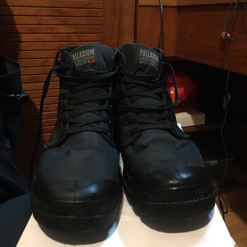 Palladium waterproof plus 橘標防水軍靴 防水鞋 | 蝦皮購物