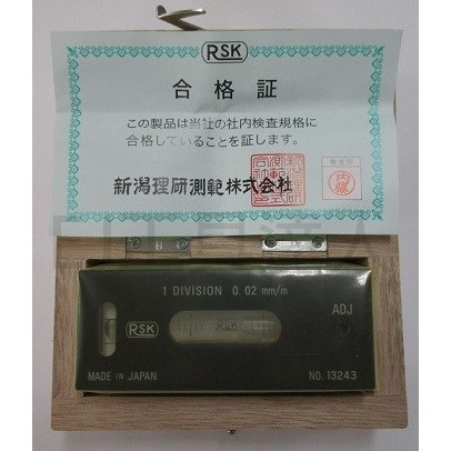 新竹日立五金《含稅》日本製 RSK 542-1002 平行水準器 水平儀 100/0.02mm 重量：0.8kg | 蝦皮購物
