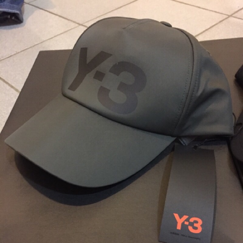 現貨 Y-3 17A/W NYLON logo CAP Y3 老帽 尼龍Yohji Yamamoto Adidas | 蝦皮購物