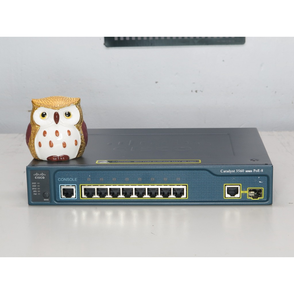 Cisco WS-C3560-8PC-S POE 8PORTS Switch | 蝦皮購物