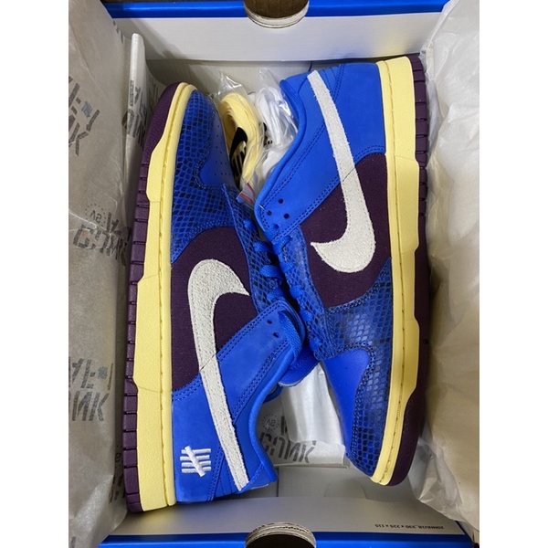 Undefeated Dunk 5 on It Dunk vs AF1 藍蟒爆裂 全新 US11.5 | 蝦皮購物