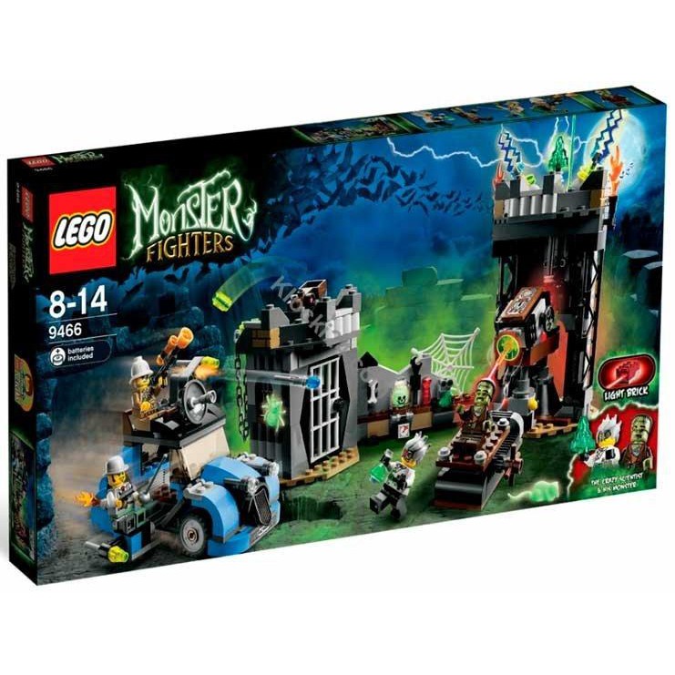 【積木樂園】樂高 Lego 9466 Monster系列 瘋狂教授 | 蝦皮購物