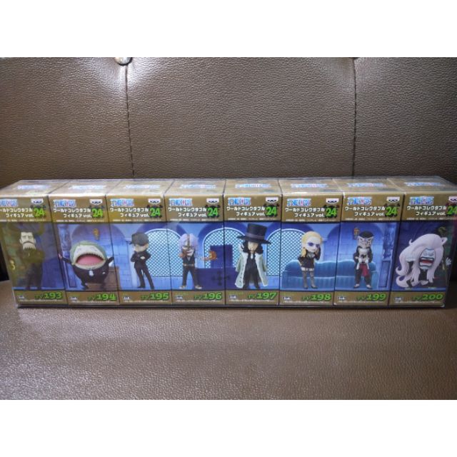 海賊王 航海王 日版金証全新未拆WCF CP9秘密組織 （路基/卡古/布魯諾/法里卡共8隻全套）（不含保護盒） | 蝦皮購物