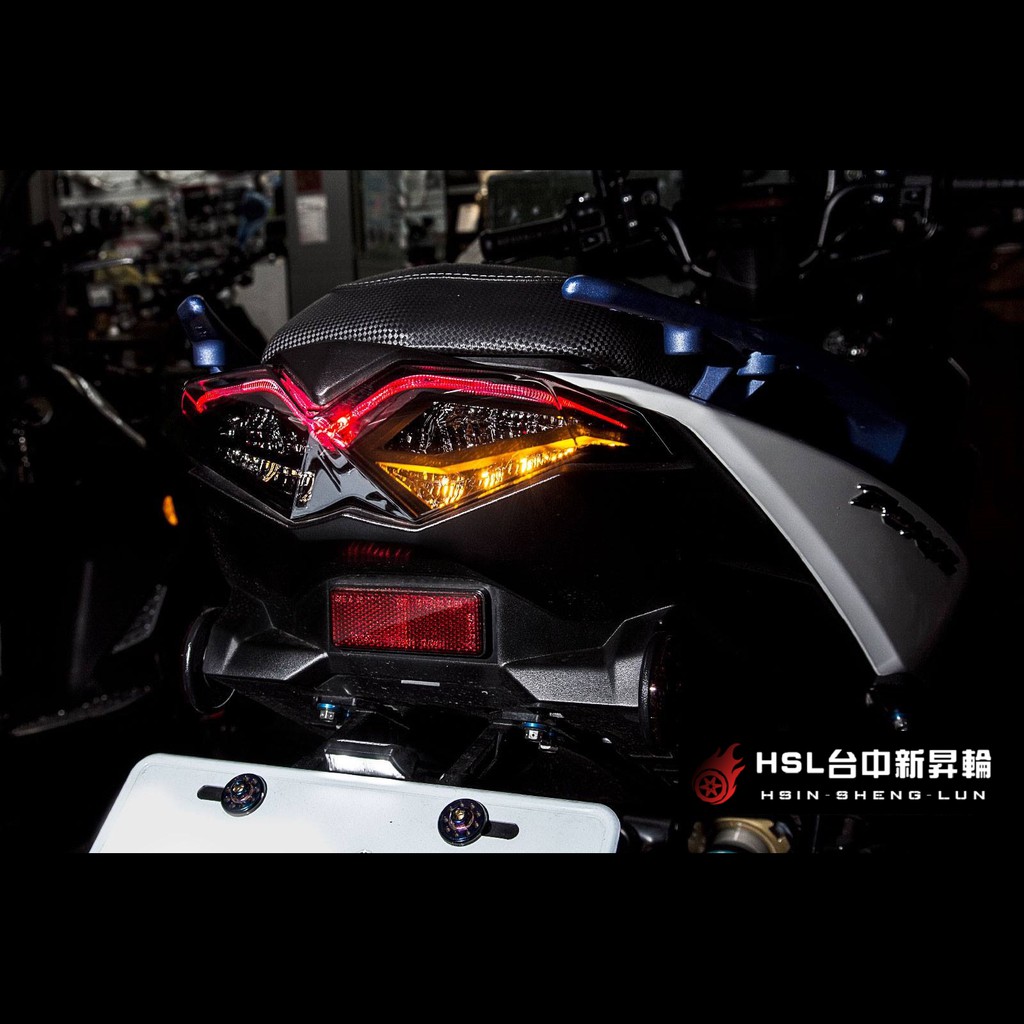 HSL 台中新昇輪 KOSO FORCE 155 LED 海鷗尾燈 FORCE 尾燈 | 蝦皮購物