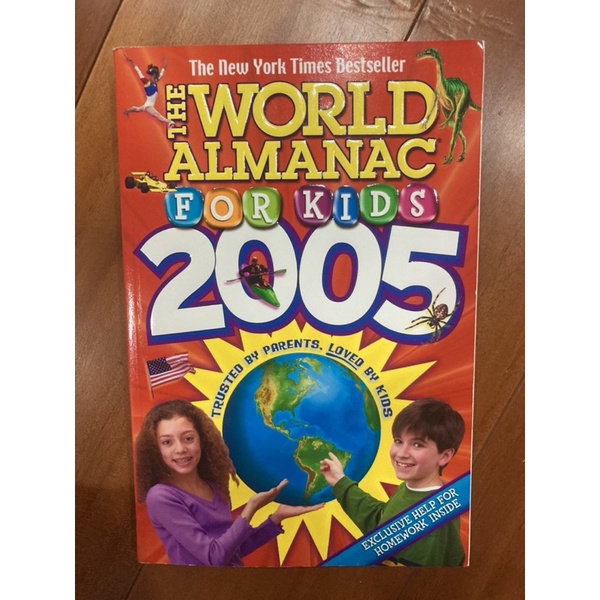 英文年刊- The World Almanac for Kids 2005 | 蝦皮購物