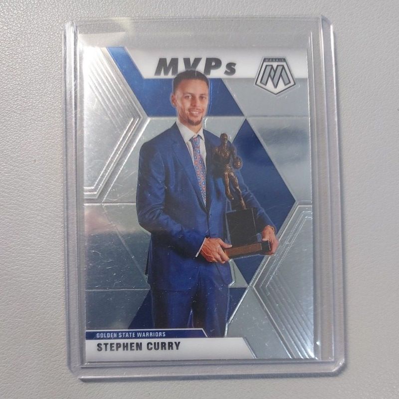 2020～21 NBA Panini Mosaic Stephen Curry MVP特卡 金屬卡 球員卡 | 蝦皮購物