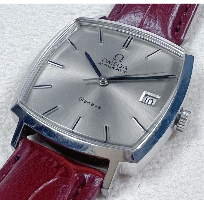 原裝正品OMEGA歐米茄1481機芯質感方形自動機械錶（歡迎面交鑑定） | 蝦皮購物