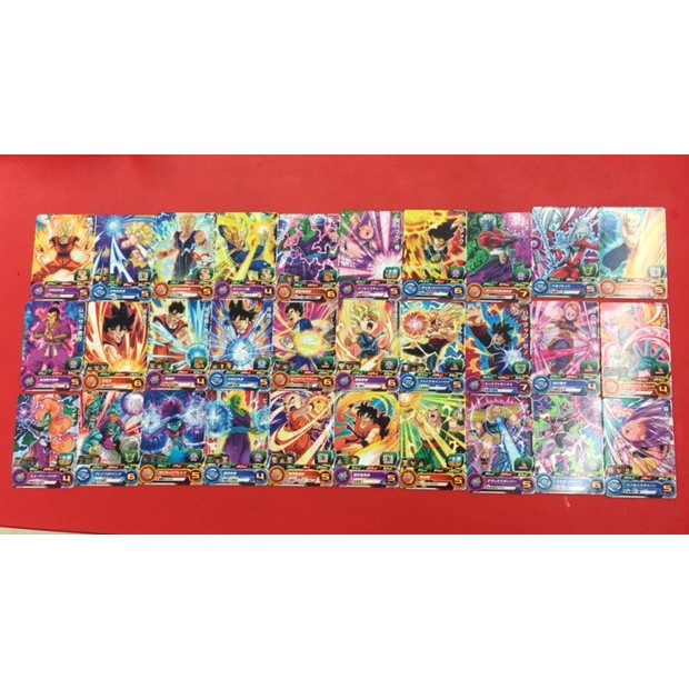 七龍珠英雄 第二彈 第2彈 UMT2 一星卡 普通卡片 全30張合售 | 蝦皮購物