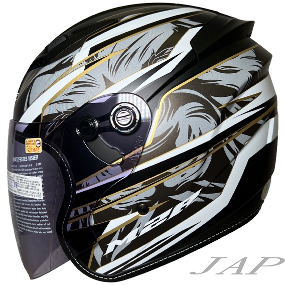 M2R J-7 J7 1 消光黑黃 內襯可拆 輕量化 3/4罩 安全帽 半罩 四分之三 大頭圍適用《遠古騎士》 | 蝦皮購物